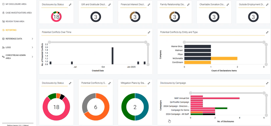Conflict of Interest Management I Software I CoreStream GRC