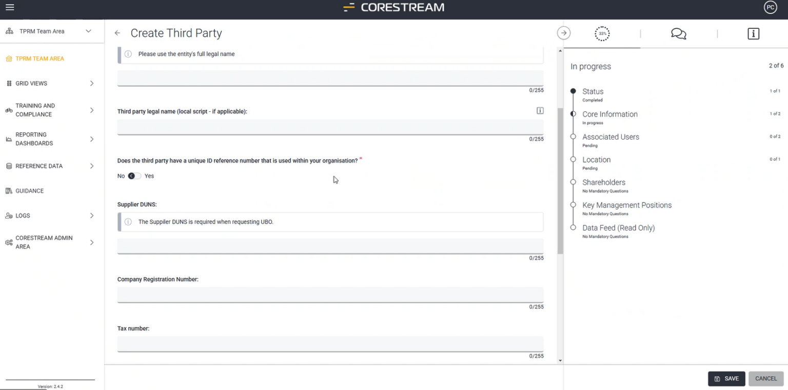 Third Party Risk Management Software I TPRM I CoreStream GRC