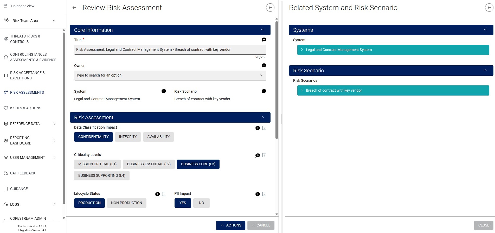 IT Risk Management Software I Cyber Risk I CoreStream GRC