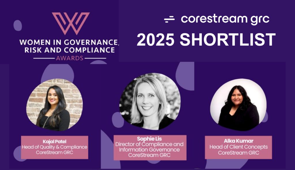 Women In GRC Shortlist 2025 I News I CoreStream GRC